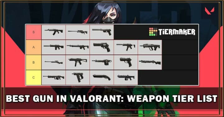 Update List of Valorant Weapon Tiers - The Best High-Rank Weapons of ...