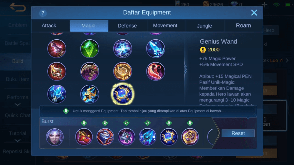 Pakai Item Genius Wand Biar Darah Musuh Setebal Kulit Badak Abis!