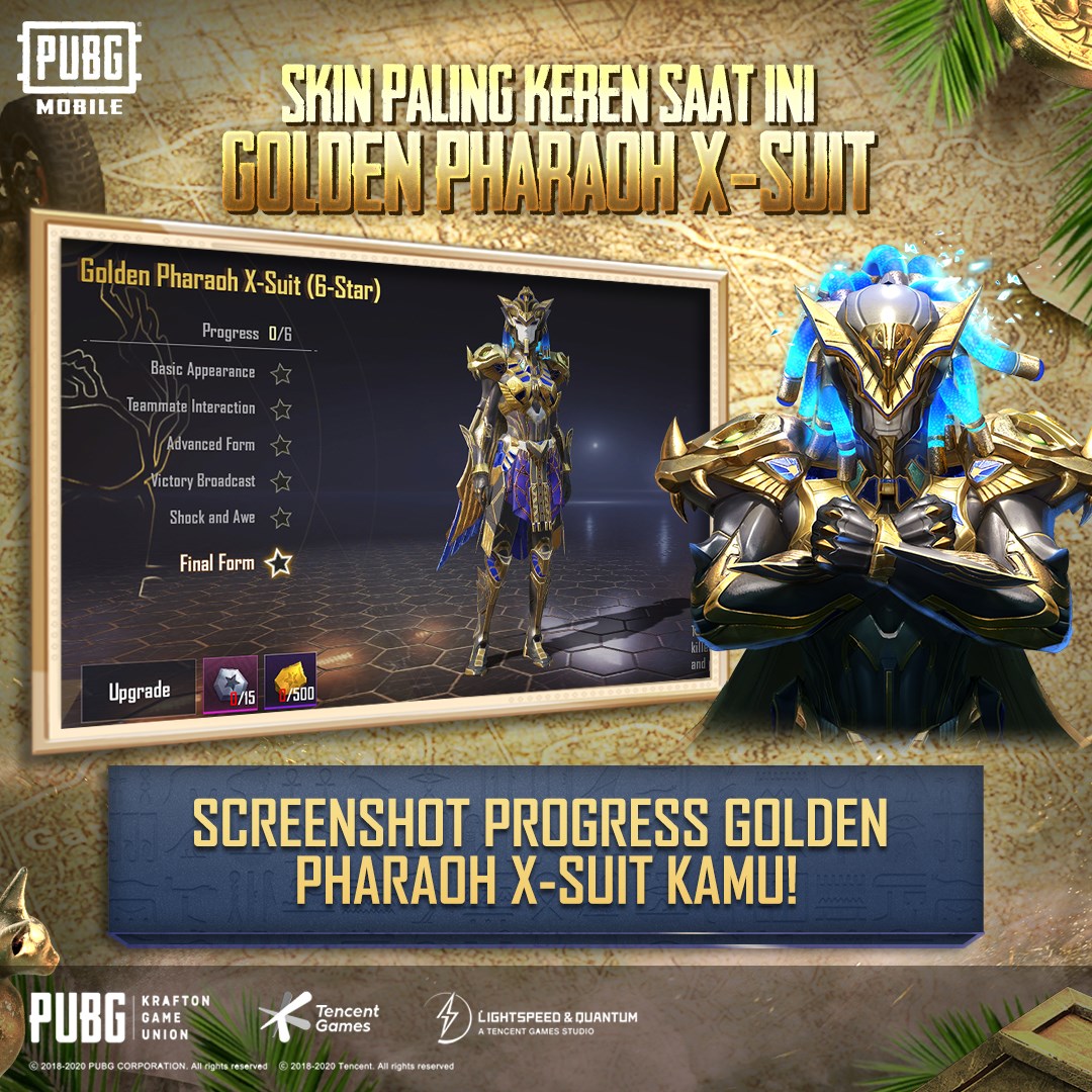 5 Best Facts About the Golden Pharaoh X-Suit, Special Skin at ...