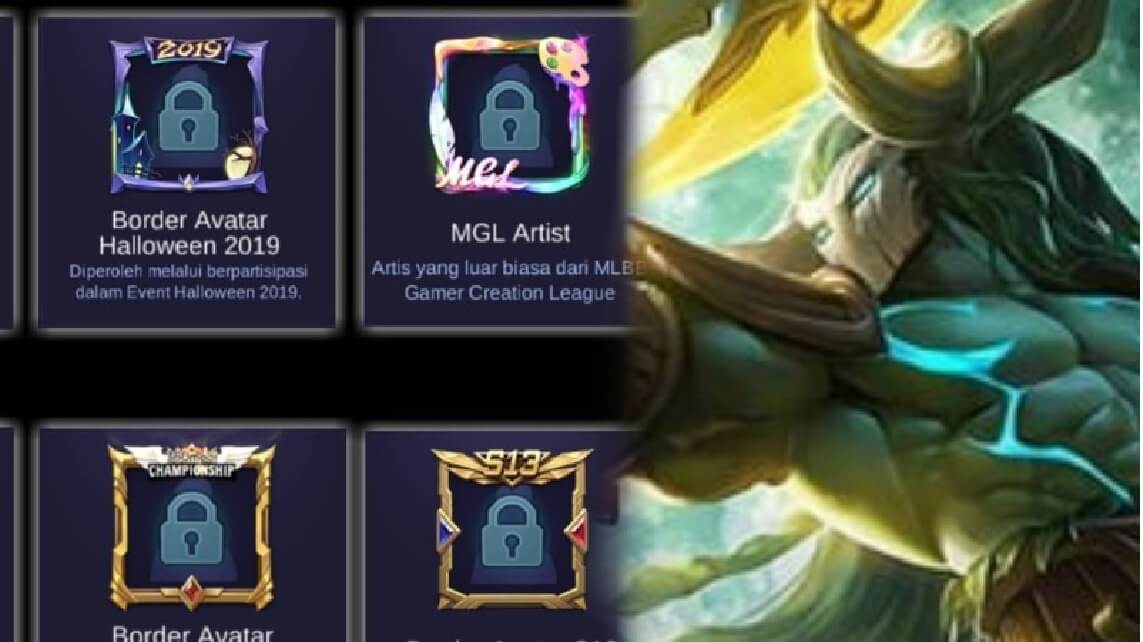 Avatar MLBB-mu Ngebosenin Kalau Ga Pakai Bingkai!
