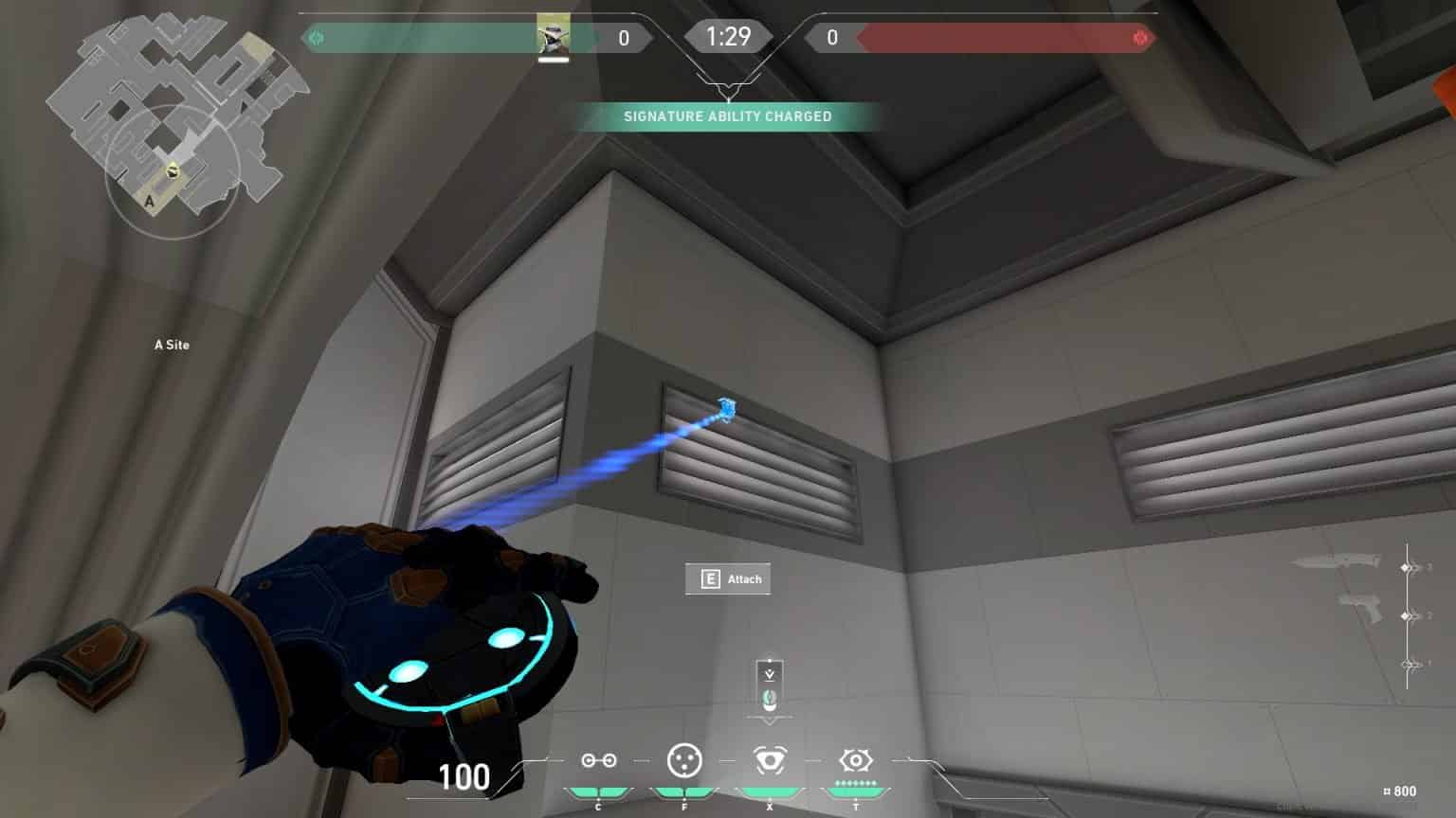 Cypher: Cypher Camera Lineup for Defenders on the Icebox Map!