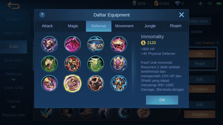 The Painful and Best Thamuz Build in Mobile Legends Season 20! Try it!