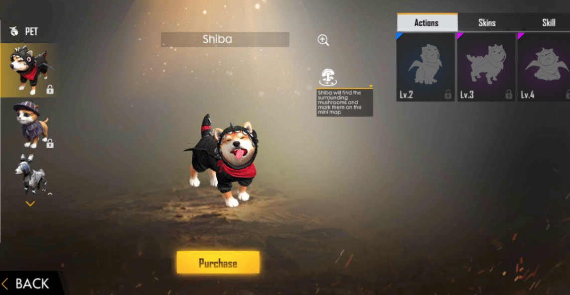 Maxim x Pet Shiba Inu, This Free Fire Character Will Be Very Fierce!