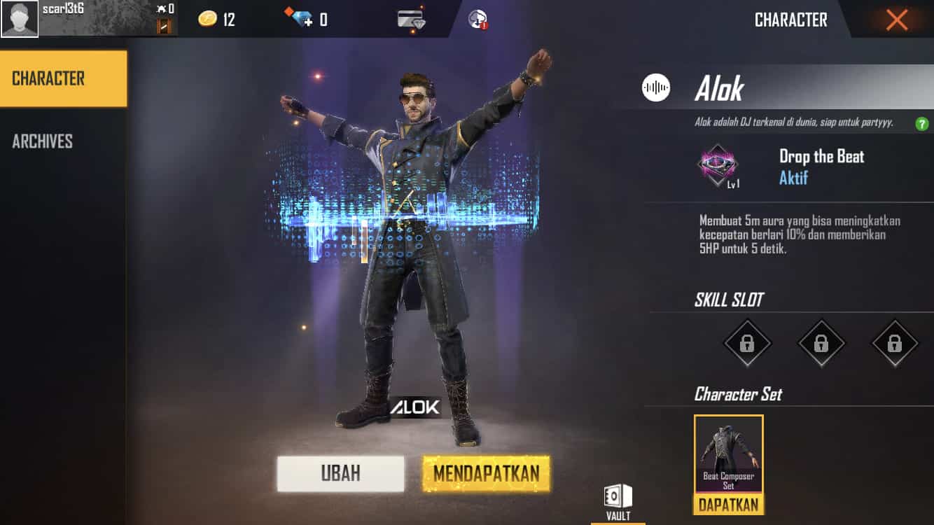 Free Fire x Alok Achkar Peres Petrillo, Simak 4 Fakta Ini!