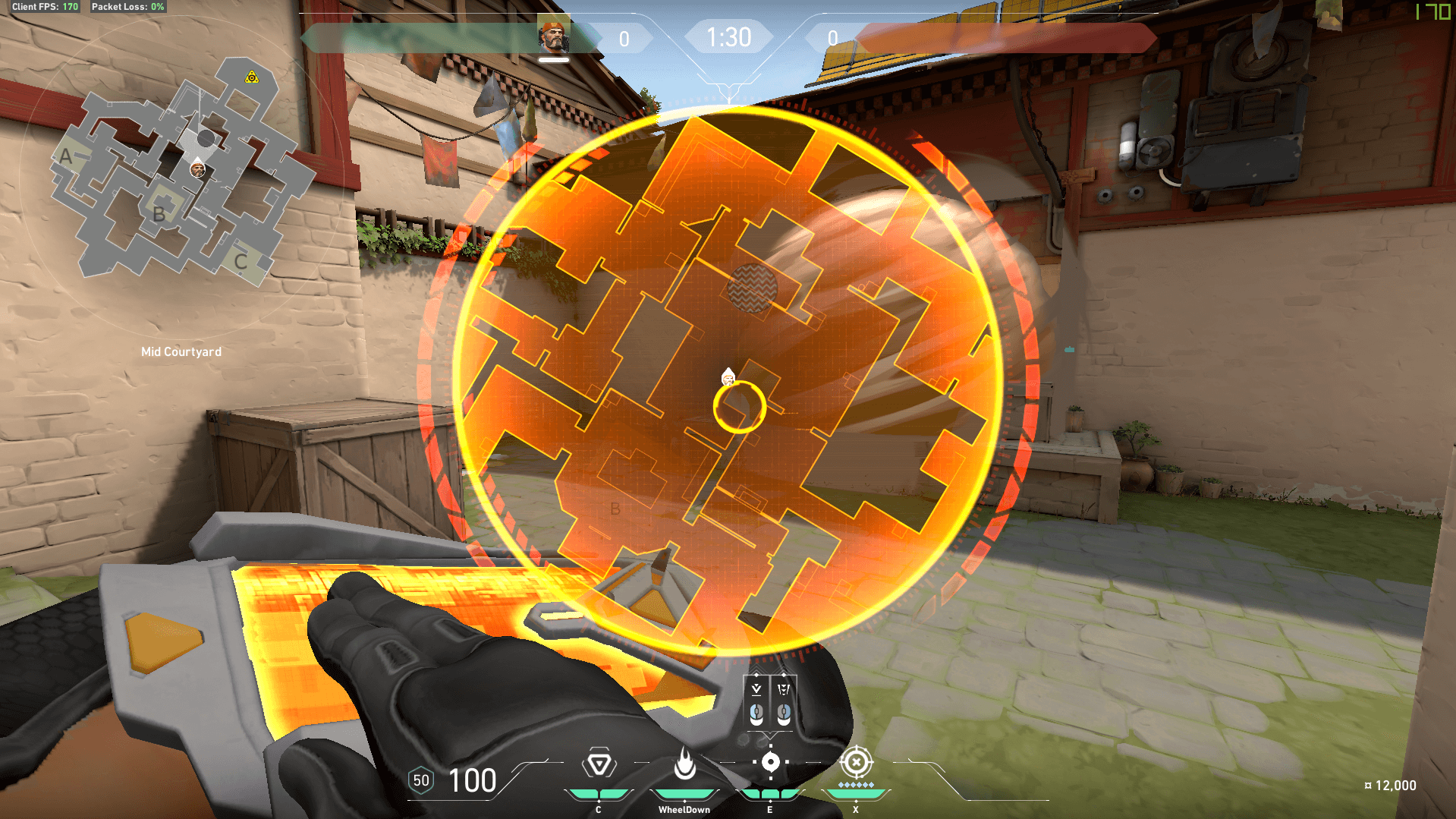 The Best Spot on the Haven Valorant Map To Place Smoke!