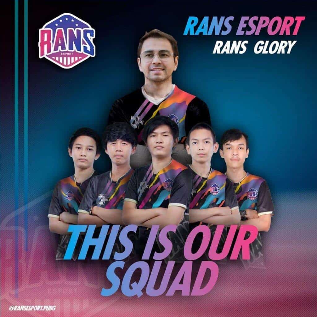 RANS Esports Glory, Divisi Pertama RANS Esports!