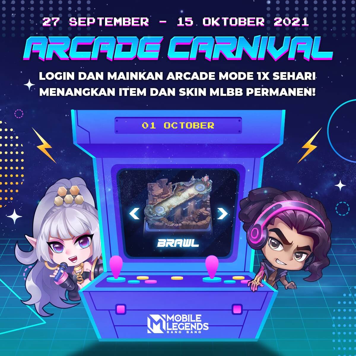 Arcade Carnival Event: Win Many Special Giveaways!