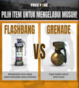 Flashbang Items Can Damage Player's Armor!