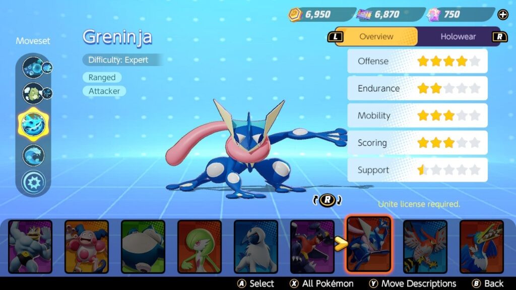 GG Greninja Pokemon Unite Build 的完整评论！