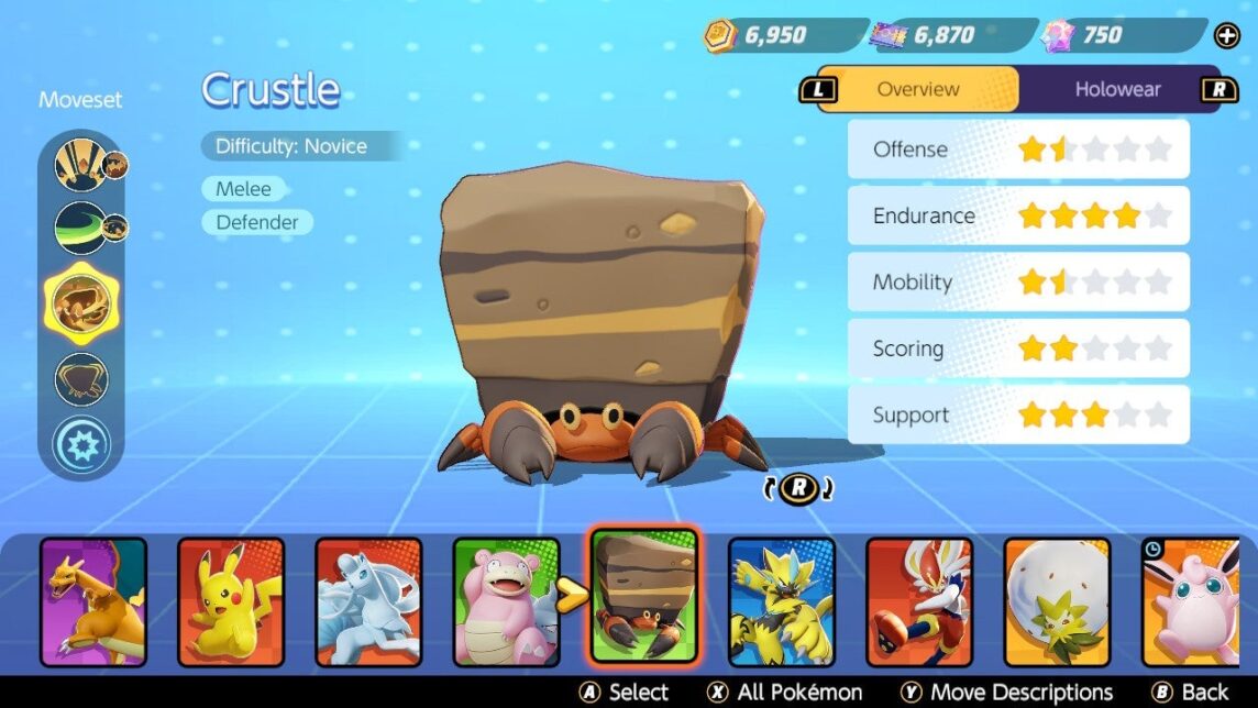 이것은 당신이 알아야 할 Crustle Pokemon Unite Build입니다!