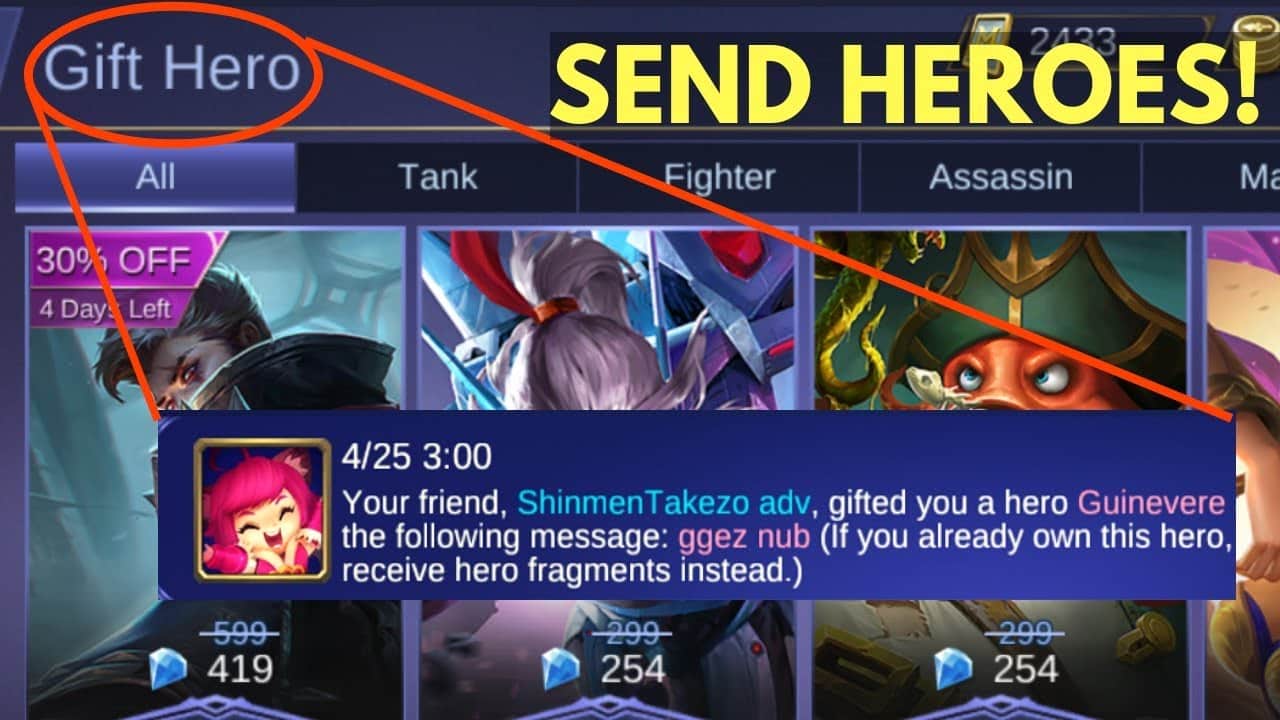 Want Free Mobile Legends Heroes? It turns out that this is the way, it ...