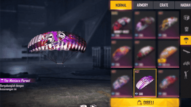 5 Best Parachute Skins in Free Fire Max 2021