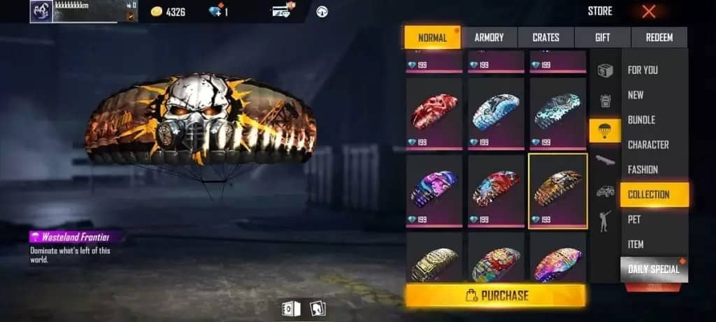 5 Best Parachute Skins in Free Fire Max 2021