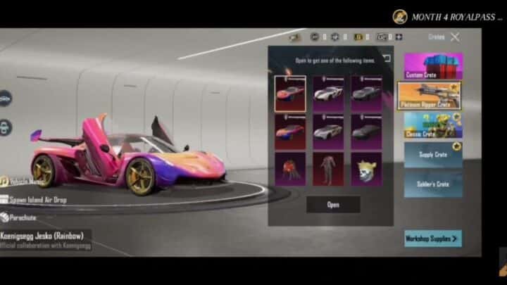 WOW! PUBG Mobile Collaboration with Koenigsegg, Check the Details Here!