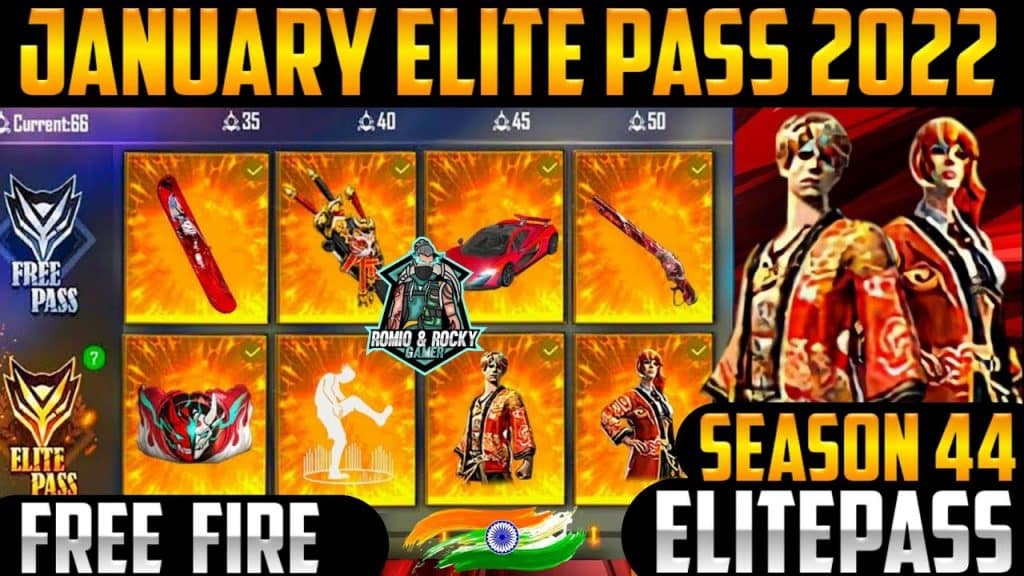 Leaked Release Date and Free Fire Elite Pass Season 44 Prizes, Hurry ...