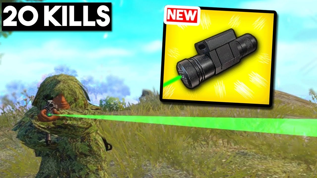 Fungsi Menggunakan Laser Sight PUBG Mobile Untuk Akurasi Tembakan ...