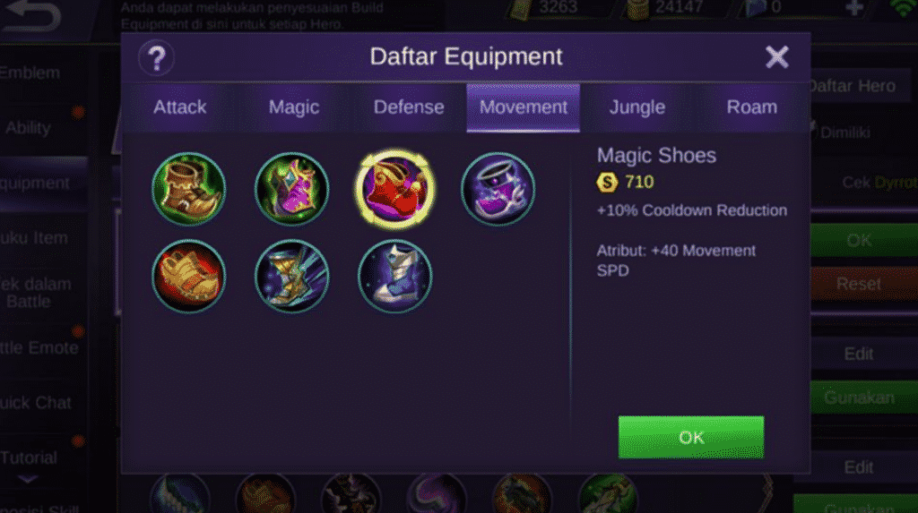 Listen! This is an Explanation of Mobile Legends Shoes and Their Functions