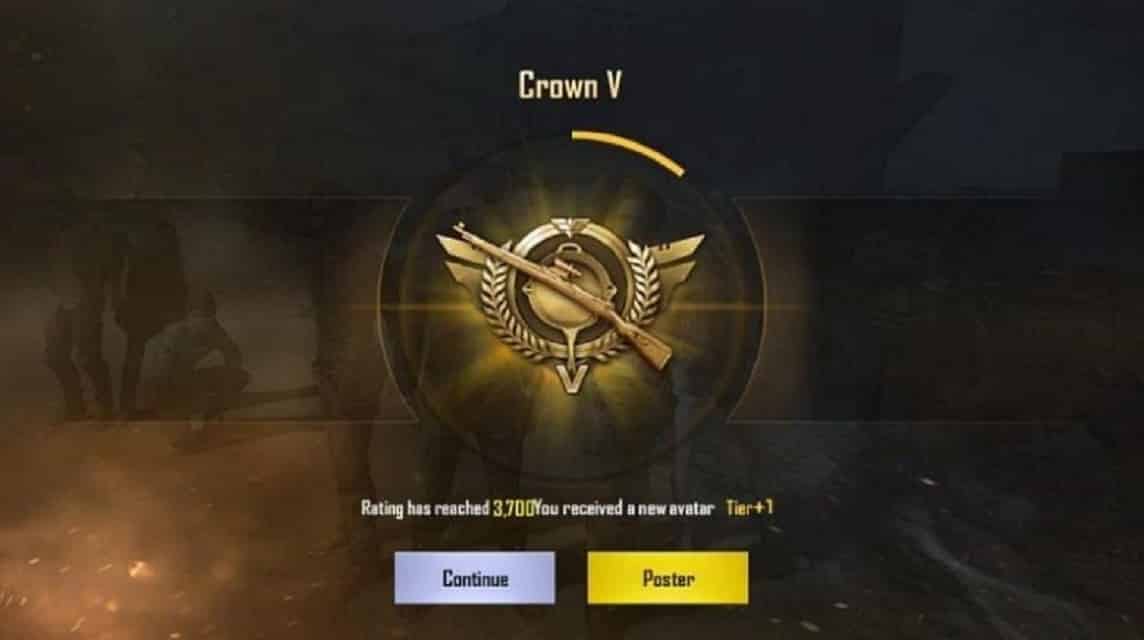 Berikut 8 Urutan Rank PUBG MOBILE Yang Perlu Kamu Ketahui
