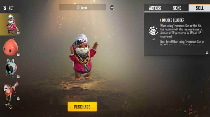 Best Pet Free Fire MAX for Healing and Support March 2022