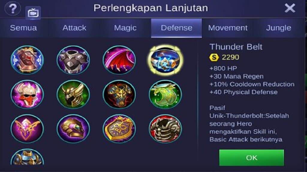 Item Build Belerick Tersakit di MLBB, Jadilah Pohon Yang Perkasa!