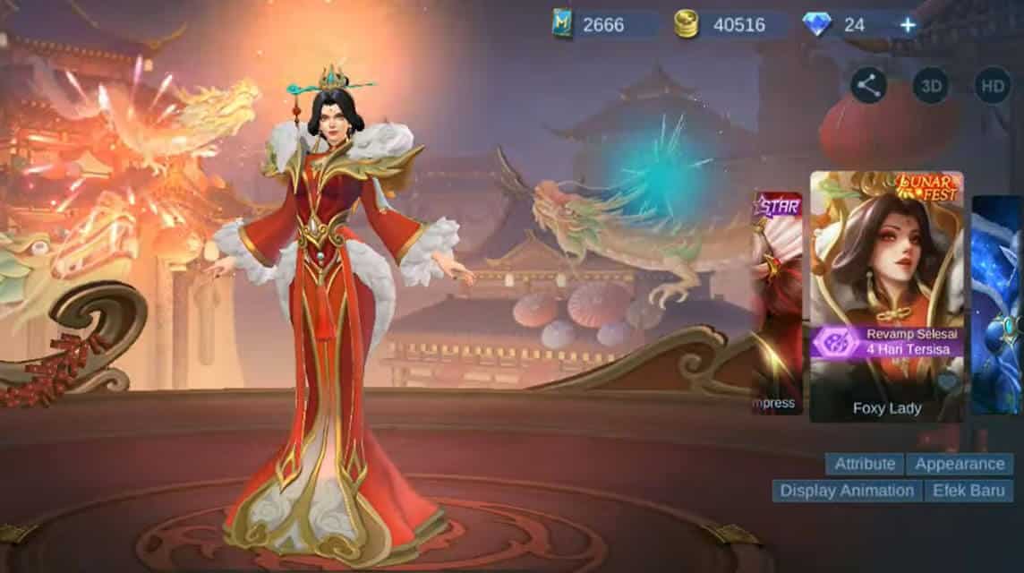 Aurora Foxy Lady Revamp Semakin Membara Dengan Animasi Baru!