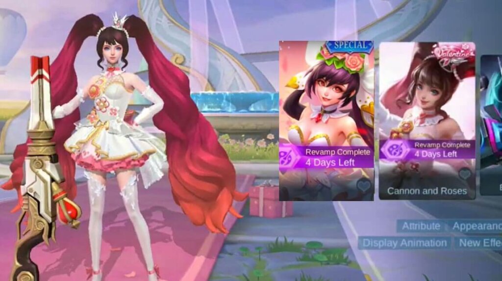 Wow! Revamp Skin Valentine 4 Hero Mobile Legends Ini Bisa Bikin Kamu ...
