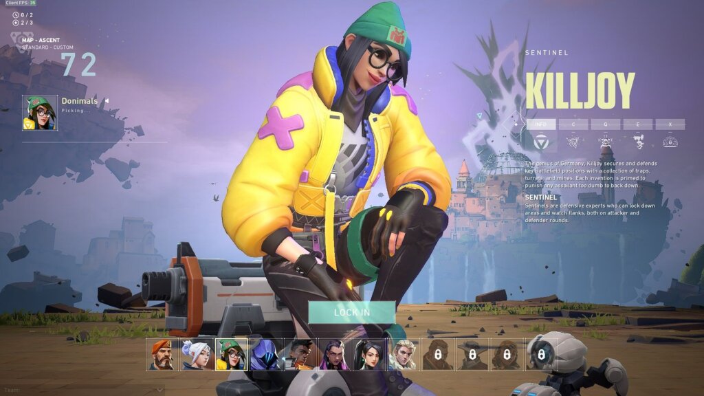 玩 Killjoy Valorant A la Pro Player 的 7 个技巧