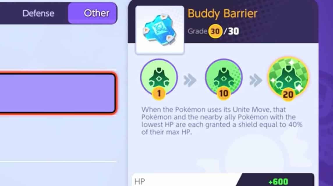 Buddy Barrier Pokemon Unite, The Best Shield Producing Item Right Now!