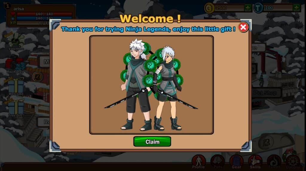 Ninja Legends Comes! Let's Nostalgia Playing Ninja Saga!