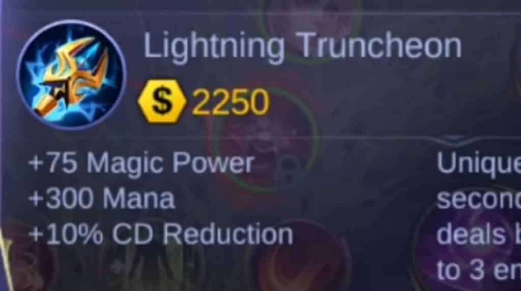 Inilah Lightning Truncheon, Tongkat Listrik Penambah Magic Damage Hero ML!