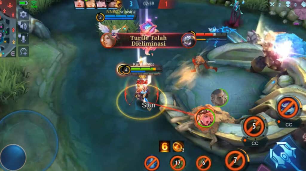 Vale Mobile Legends，比赛中的 6 个正面和负面