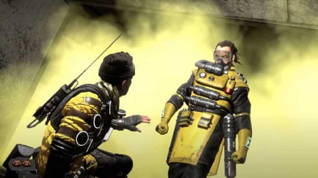 Skill Caustic Apex Mobile, Legend with Dangerous Poison Gas