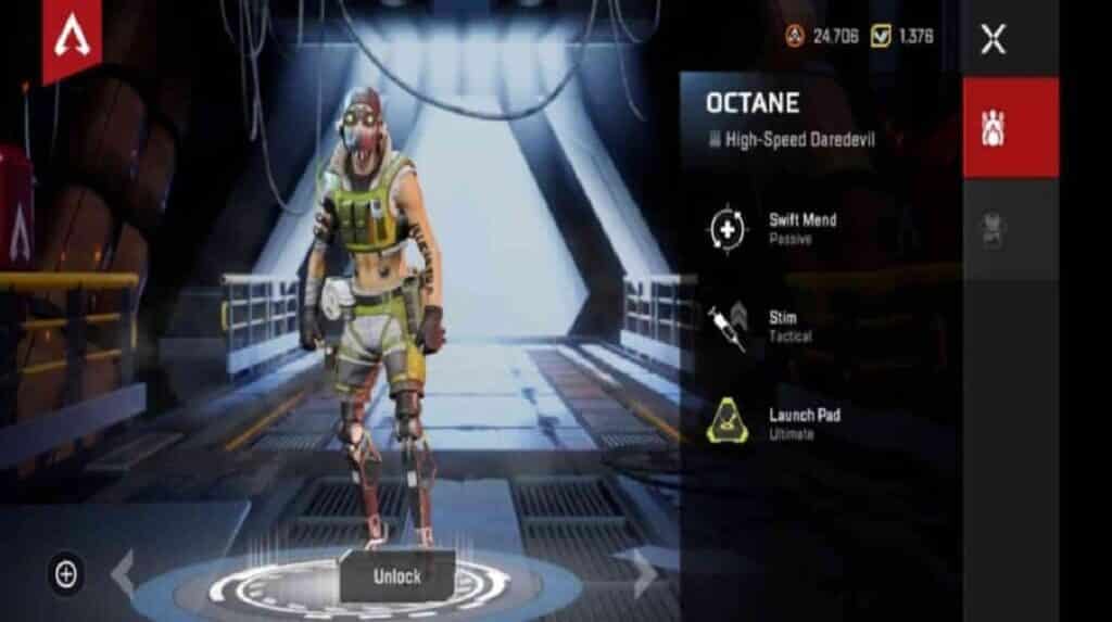 Apex Mobile Octane Skills, Lively Characters You Need to Know