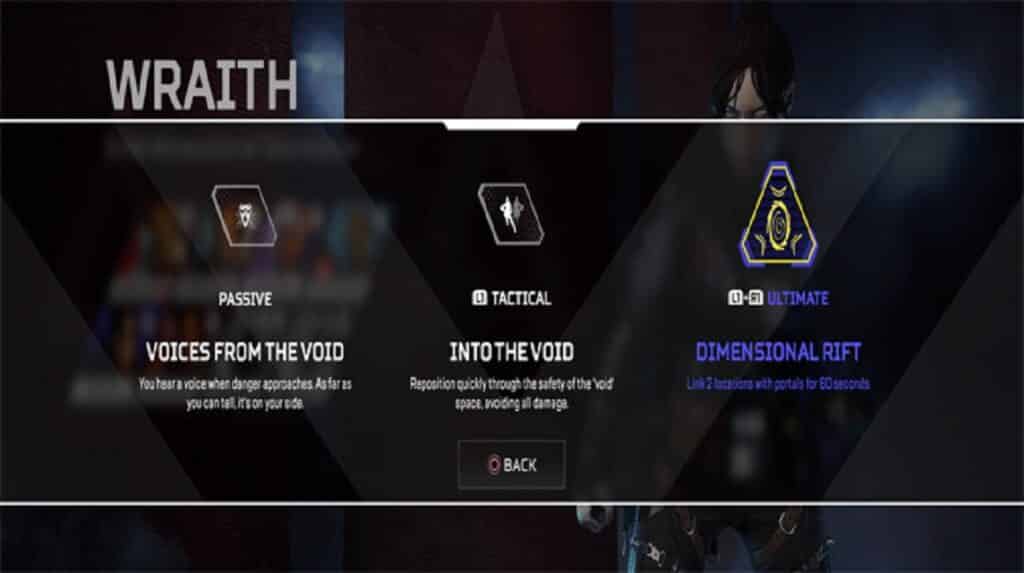 Apex Mobile Wraith Skills You Should Know