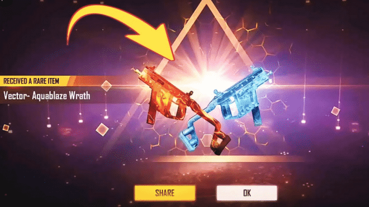Top 6 Most Legendary Free Fire Weapon Skins, So Cool!