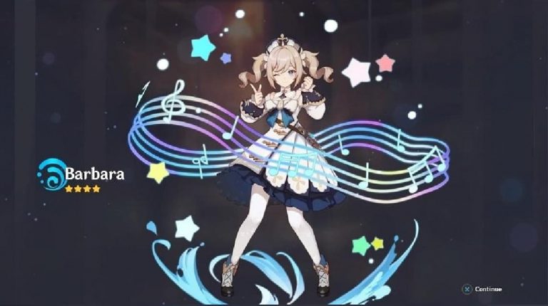 Healer Jadi DPS? Inilah Rekomendasi Build Barbara Genshin Impact!