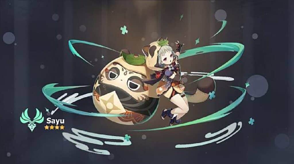 Build Sayu Genshin Impact, Cocok untuk Support dan Healer!