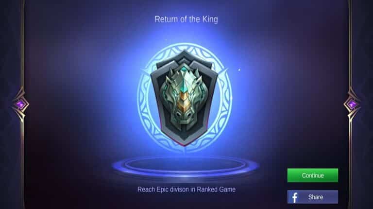 10 Fakta Unik Rank Epic di Mobile Legends, Apa Saja?