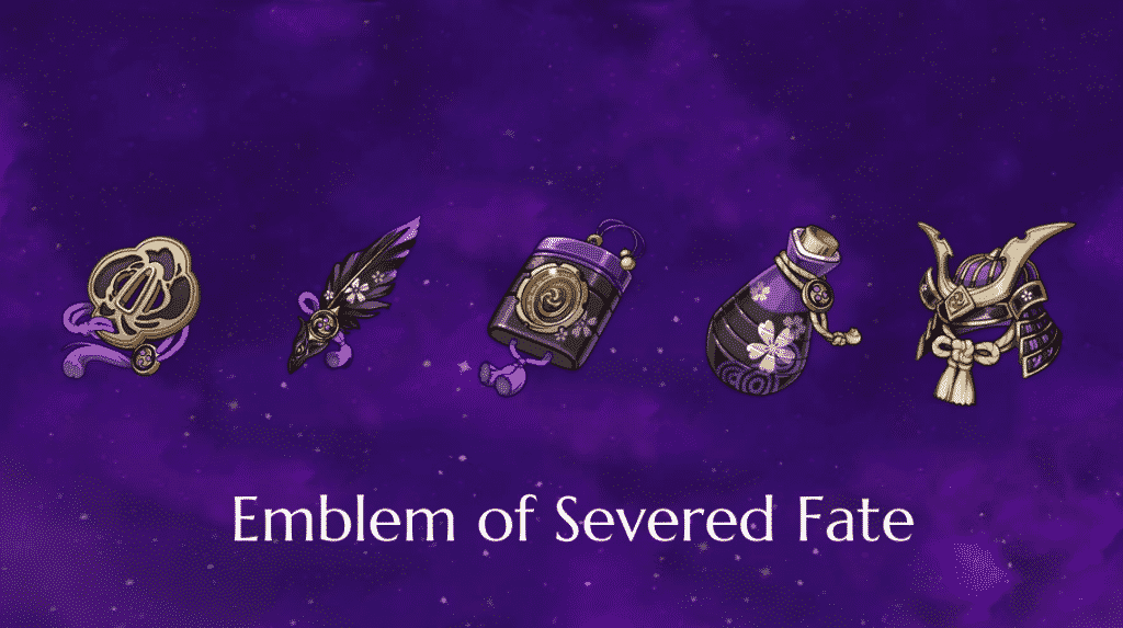 Suitable Characters Use the Emblem of Severed Fate