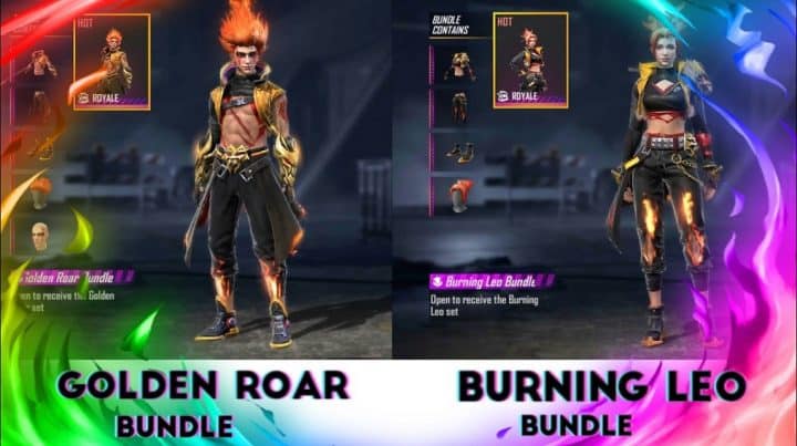Cara Klaim Bundle Burning Leo FF Dan Shadow Striker