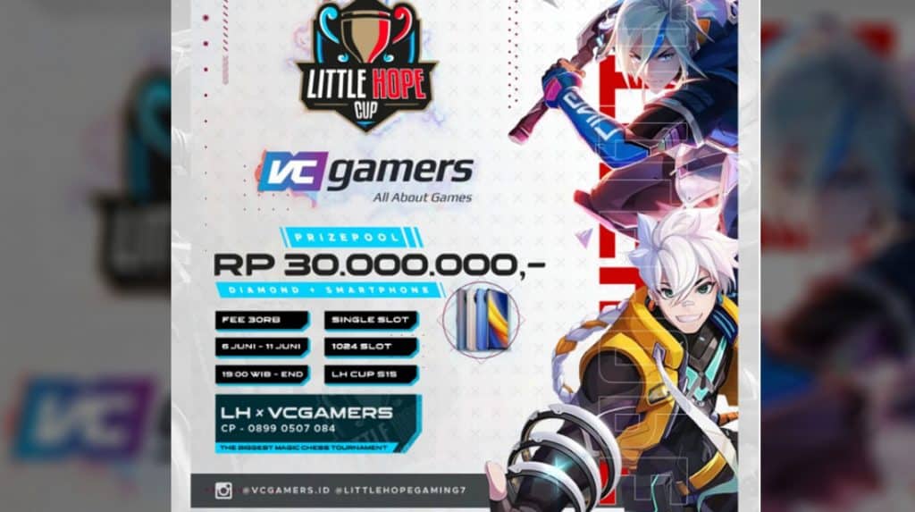 Ayo Saksikan Turnamen LHxVCGamers Cup S15 MLBB Magic Chess!