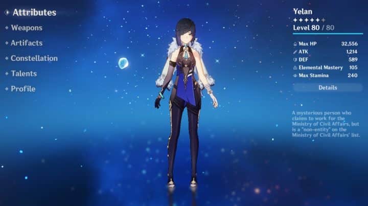 Tips Bermain Yelan Genshin Impact untuk Jadi Jago