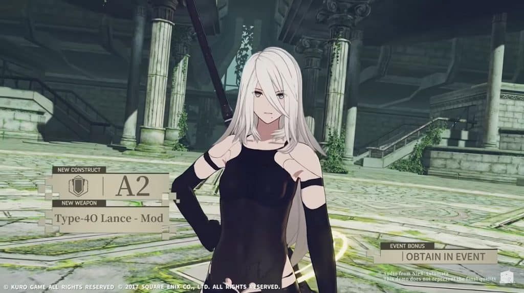 PGR x NieR Automata Global Release, Presents 2B, A2, and 9S!