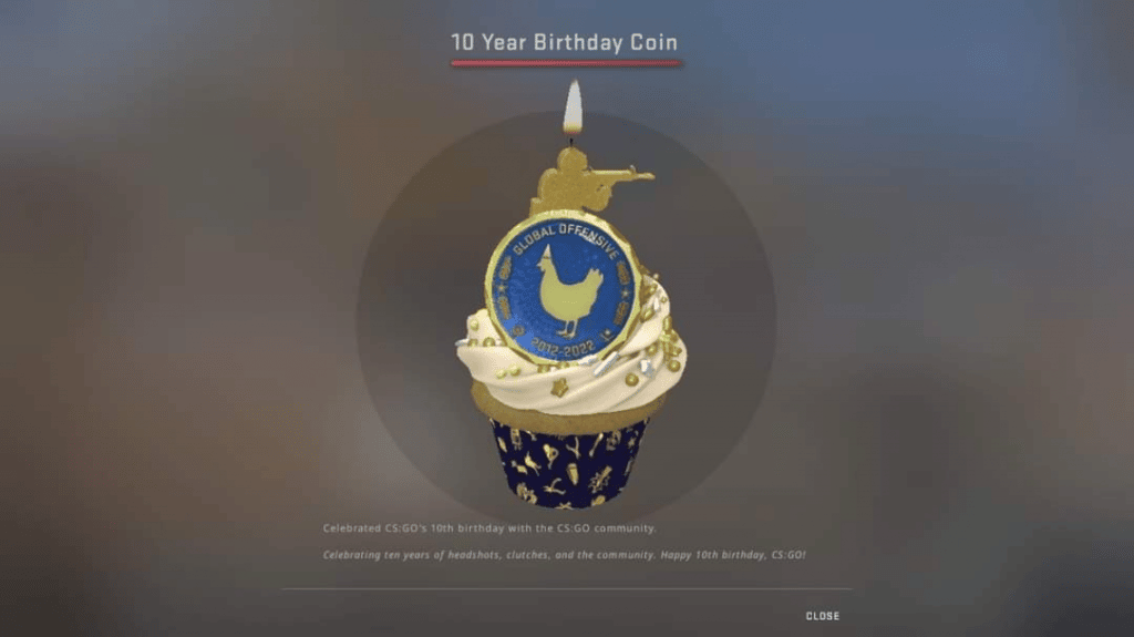 Don't Miss Out, Get CSGO Birthday Coin Immediately!