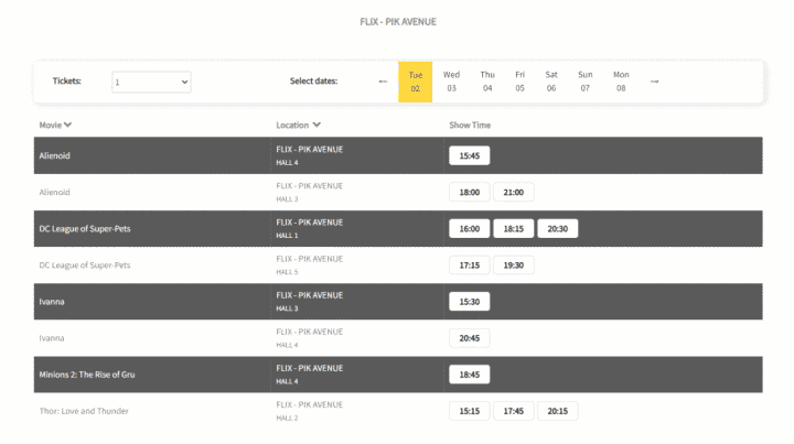 How to Order Cinema Tickets Online, Fast and Easy!