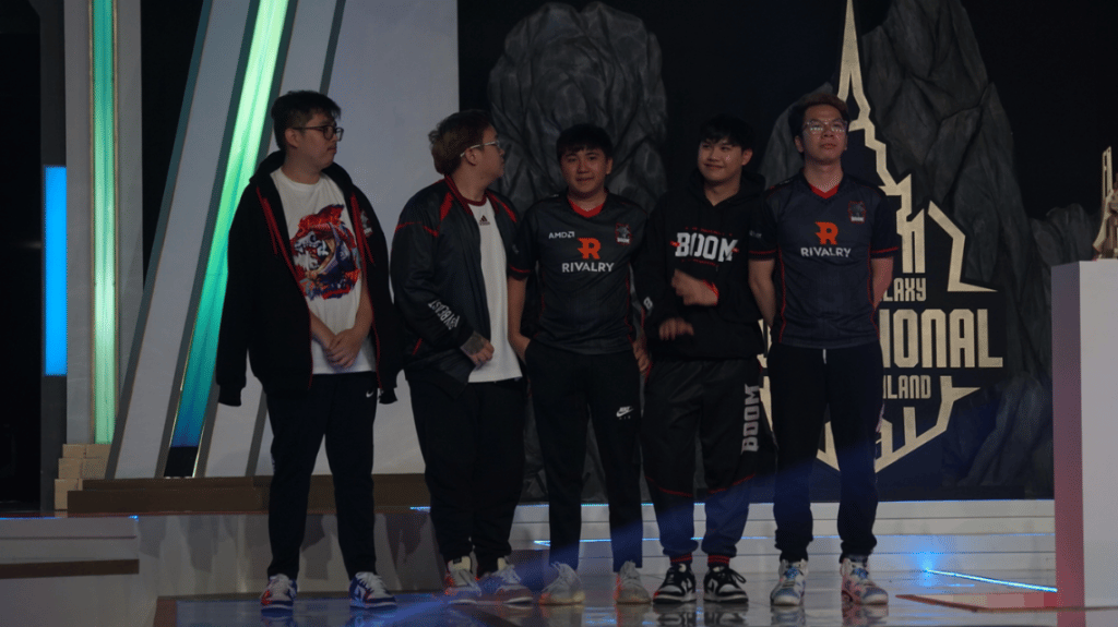 BOOM Esports Became Champion of GAMERS GALAXY Thailand!