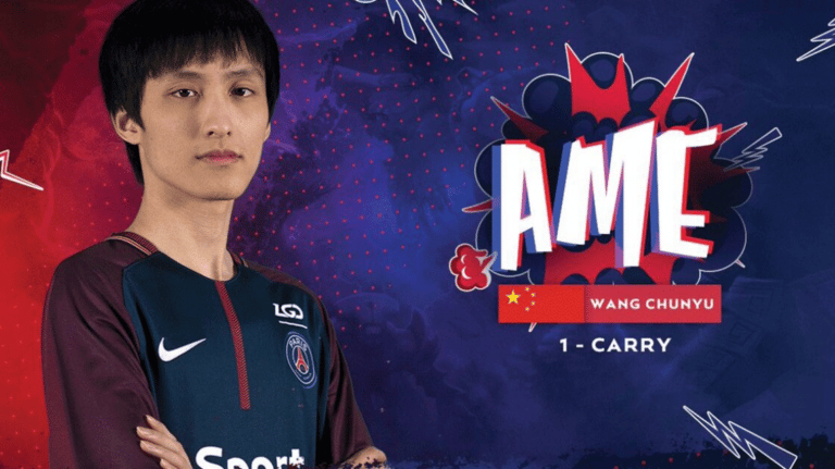 Ame Dota 2, Legendary Pro Player의 완벽한 생체 데이터