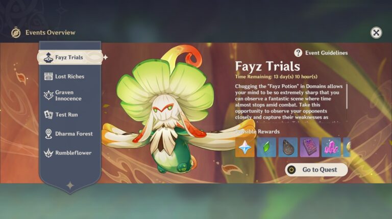 Panduan Fayz Trial Genshin Impact: Cara Bermain dan Reward