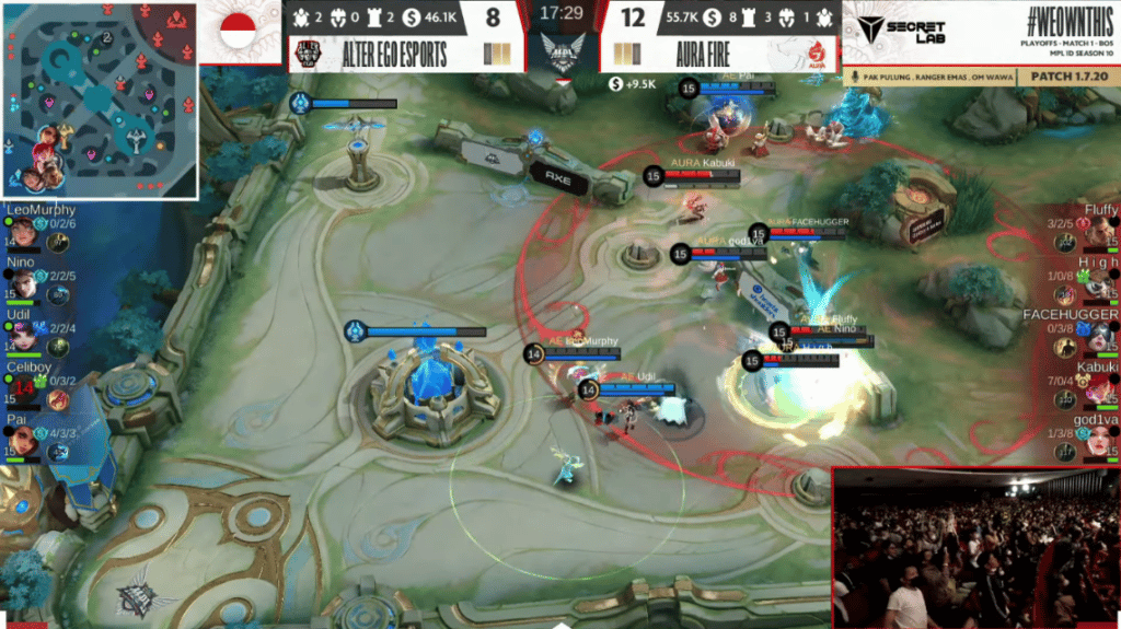 AURA Fire Shows Fiery Against Alter Ego in the Playoffs!