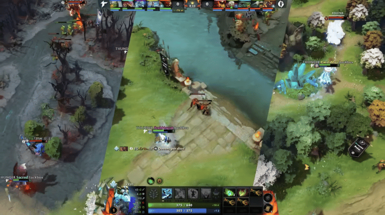 Thunder Awaken (TA) 在 TI 11 上以 2-0 击败 Evil Geniuses (EG)